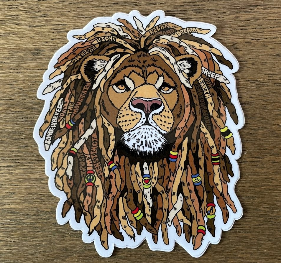 Twiddle Rasta Lion – Rat Cat Alley Collaborative